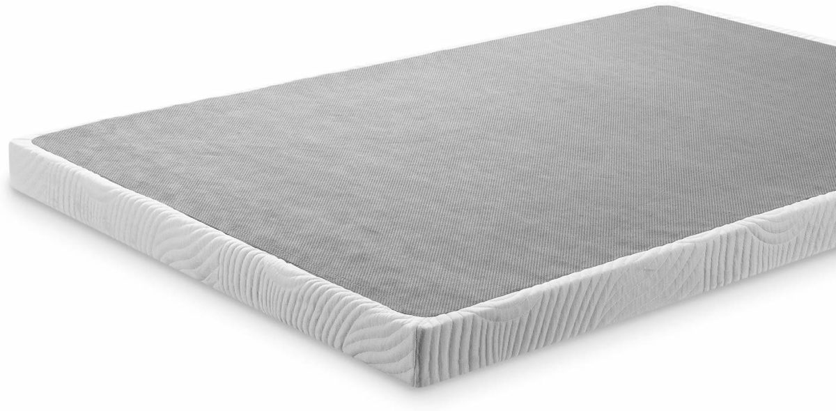 Zinus Victor 4 Inch Low Profile Quick Lock Smart Box Spring / Mattress ...